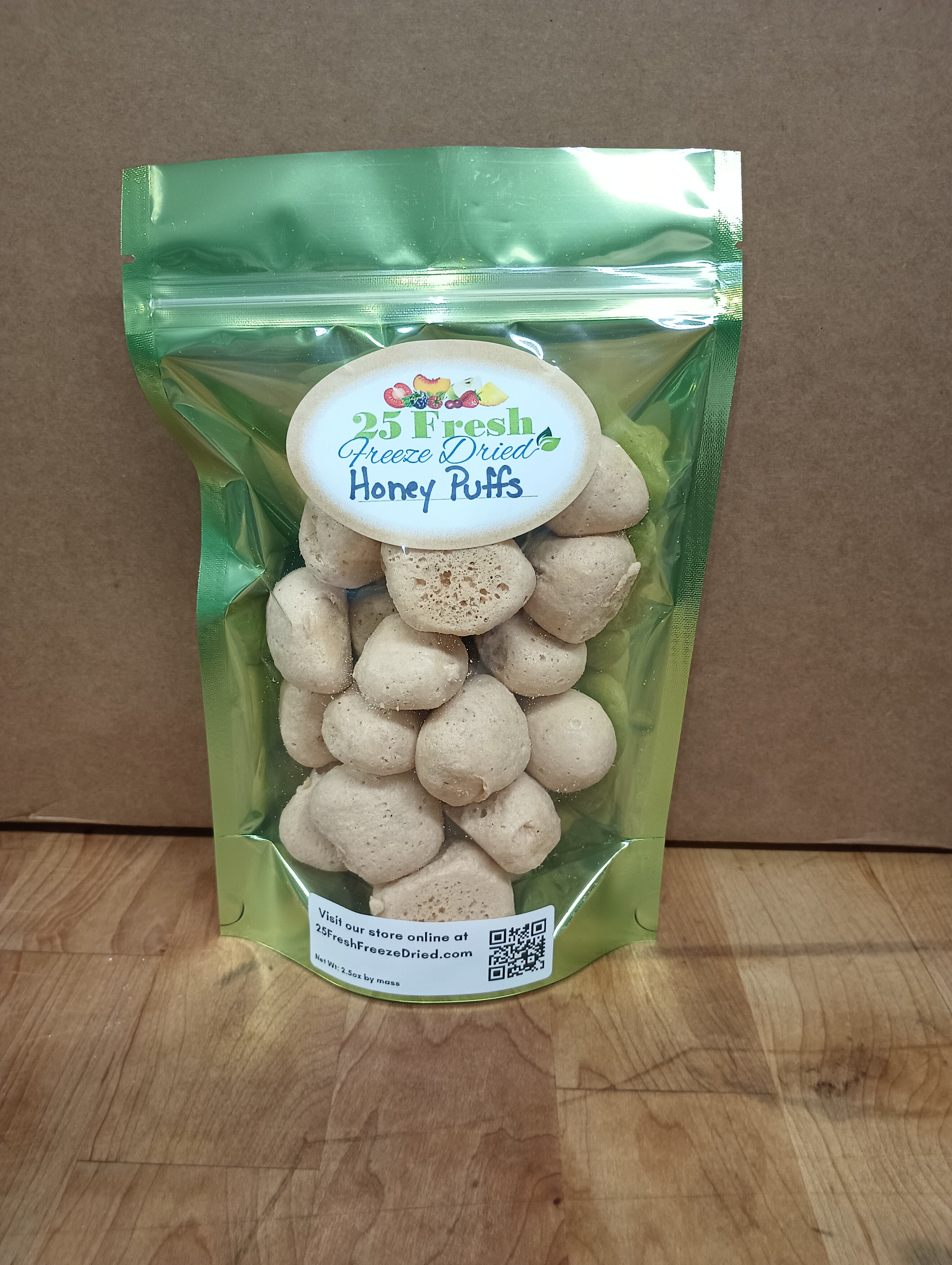 Honey Puffs – 25 Fresh Freeze Dried